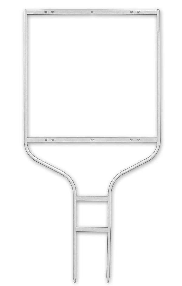 Charles Rutenberg Realty Real Estate Round Rod Sign Frame, 24"h x 24"w ...