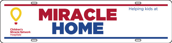 RE/MAX Miracle Home Sign Rider, 6"h x 24"w, Steel 18Z182 | Lowen Sign ...